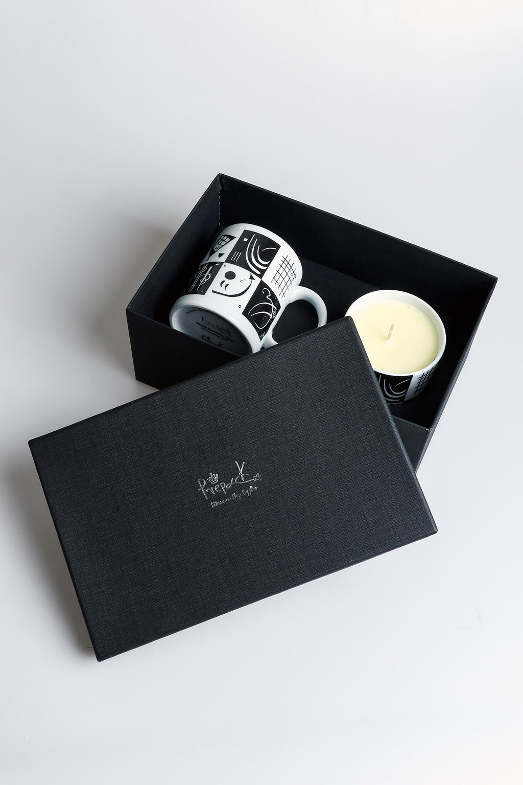 Thirty Kandinsky candle & mug set – prepackart